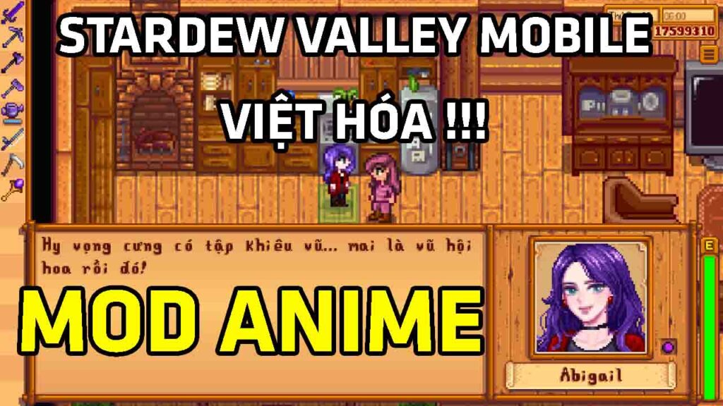 Tải Game Stadrew Valley 1.5.6.37 Mobile Việt Hóa MOD Anime